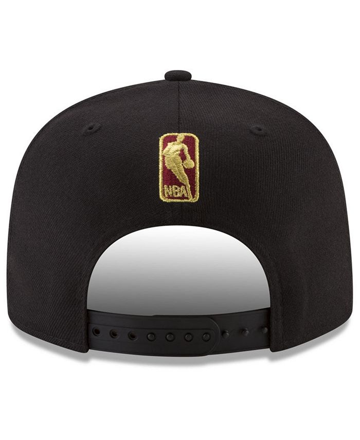 New Era Cleveland Cavaliers Gold on Team 9FIFTY Snapback Cap - Macy's
