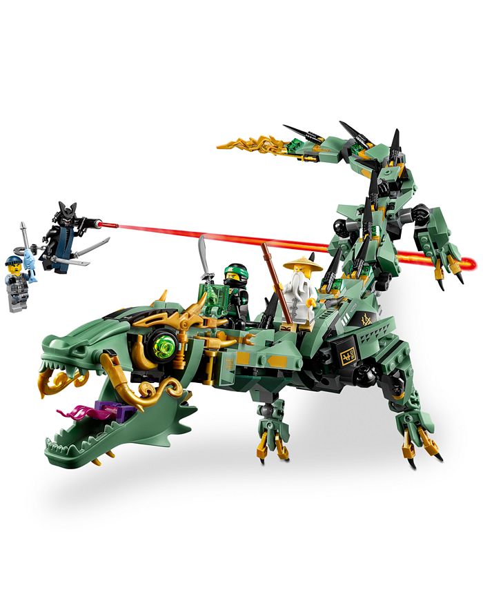 LEGO® 544-Pc. Ninjago Green Ninja Mech Dragon Set 70612 - Macy's