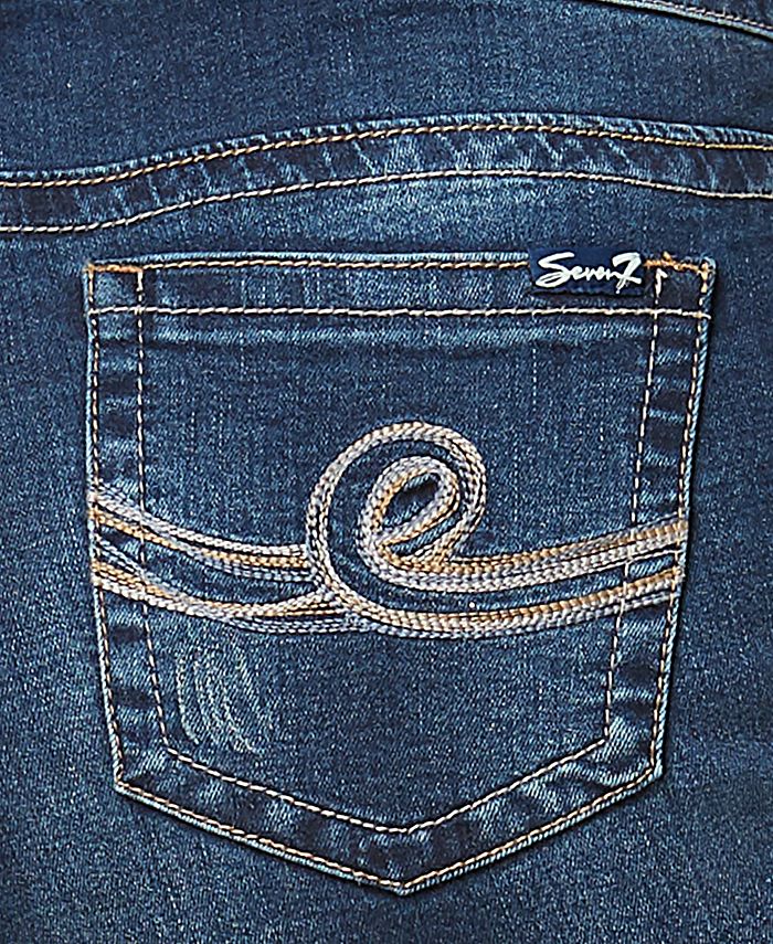 Seven7 Jeans Trendy Plus Size Ripped Skinny Jeans - Macy's