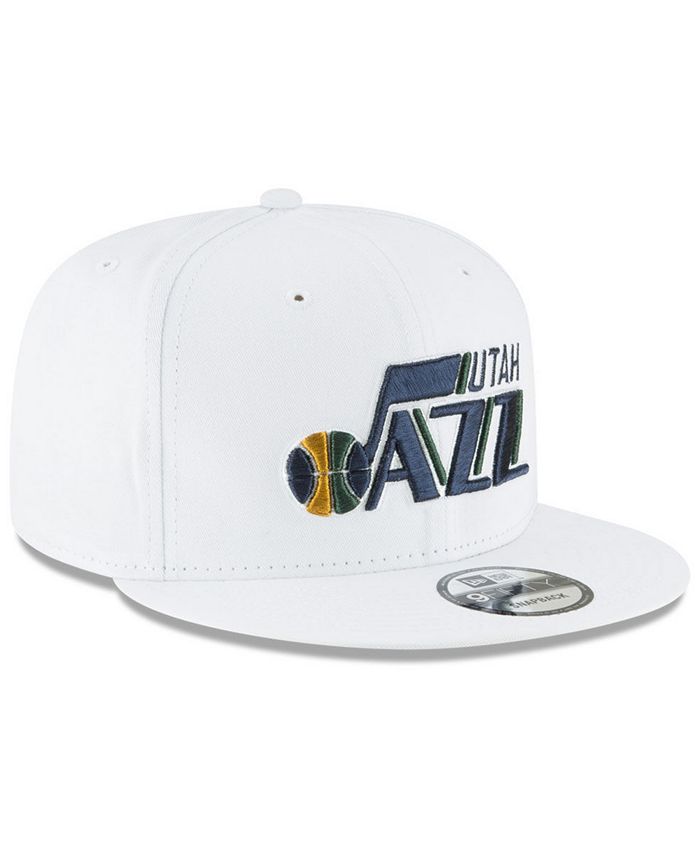 New Era Utah Jazz Team Metallic 9FIFTY Snapback Cap - Macy's