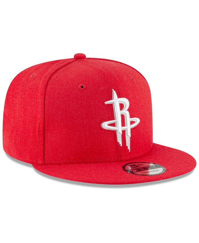 New Era Houston Rockets Team Metallic 9FIFTY Snapback Cap - Macy's