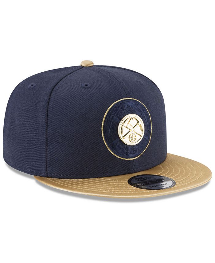 New Era Denver Nuggets Triple Gold 9FIFTY Snapback Cap - Macy's