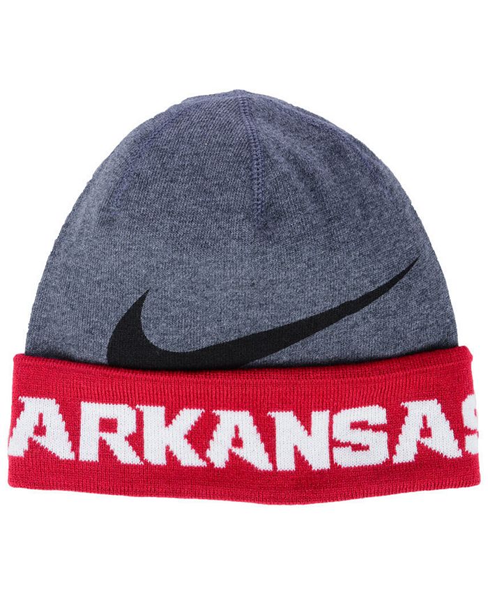 Nike Arkansas Razorbacks Training Beanie Knit Hat - Macy's