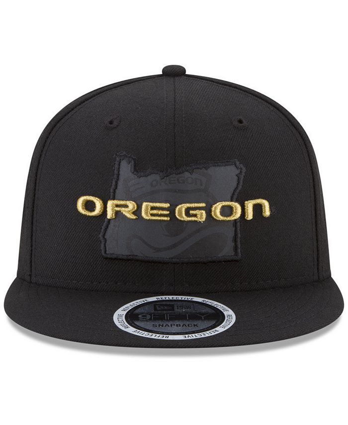 New Era Oregon Ducks State Flective 9FIFTY Snapback Cap - Macy's