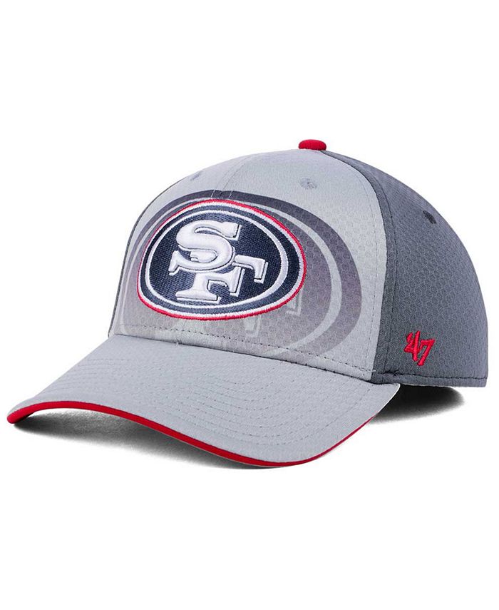 '47 Brand San Francisco 49ers Greyscale Contender Flex Cap - Macy's