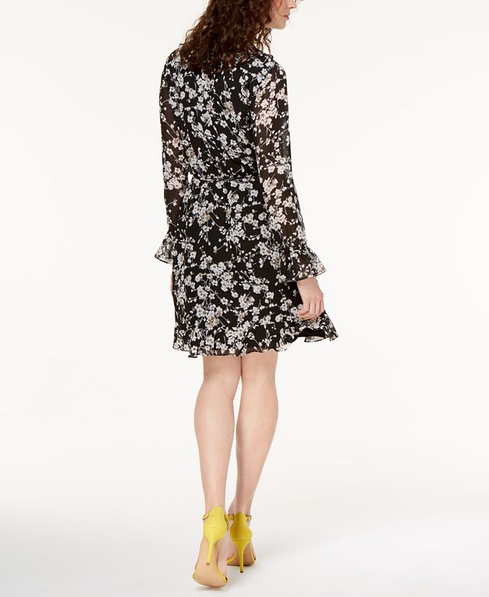 INC International Concepts I.N.C. Floral-Print Wrap Dress - Macy's