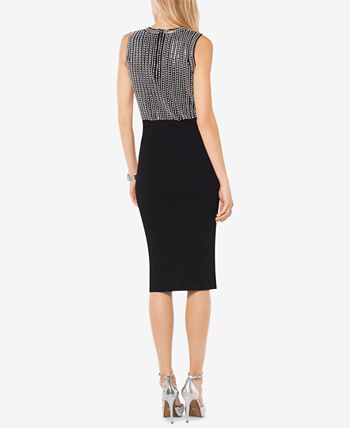 Michael Kors Embellished Sheath Dress - Macy's