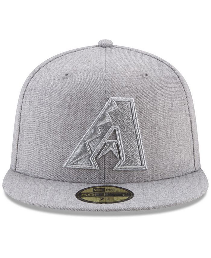 New Era Arizona Diamondbacks Pure Silver 59FIFTY Fitted Cap - Macy's