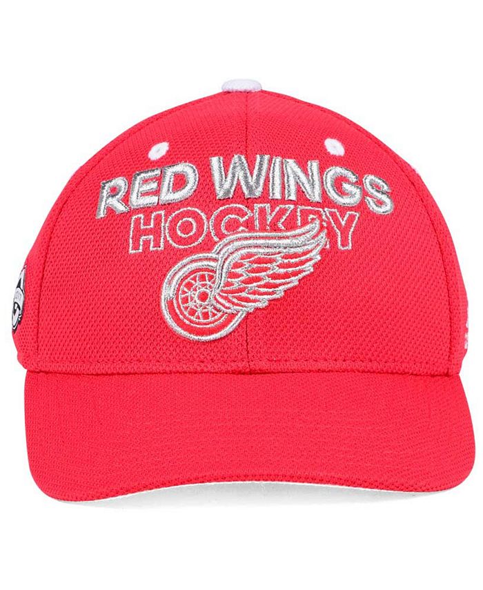 adidas Detroit Red Wings 100th Celebration Structured Adjustable Cap ...