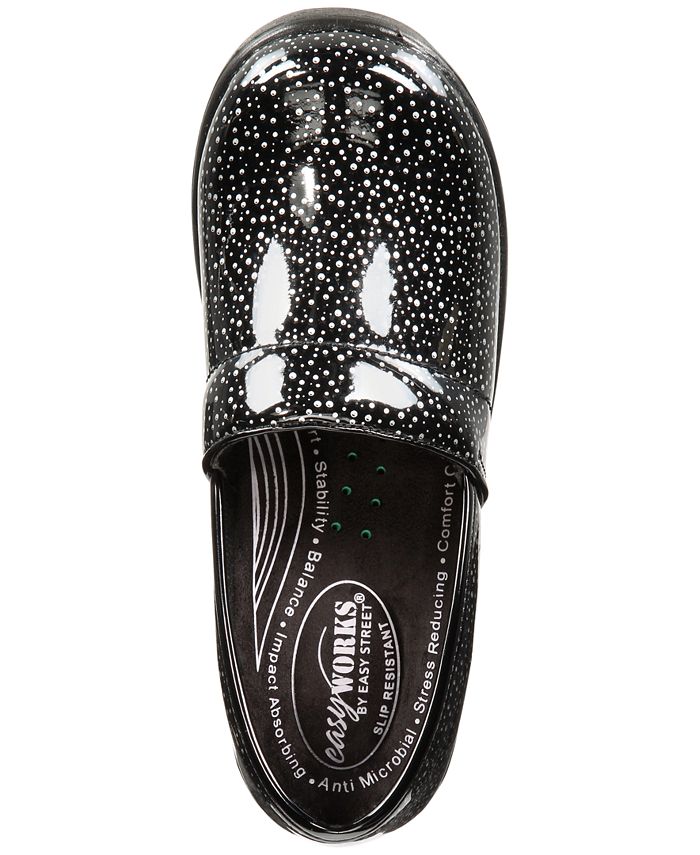 Easy Street Easy Works By Lyndee Slip Resistant Clogs - Macy's