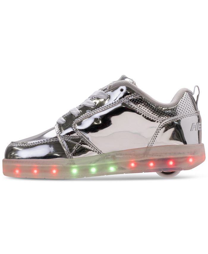 Heelys Boys' Premium 1 Lo Light-Up Skate Casual Sneakers from Finish ...