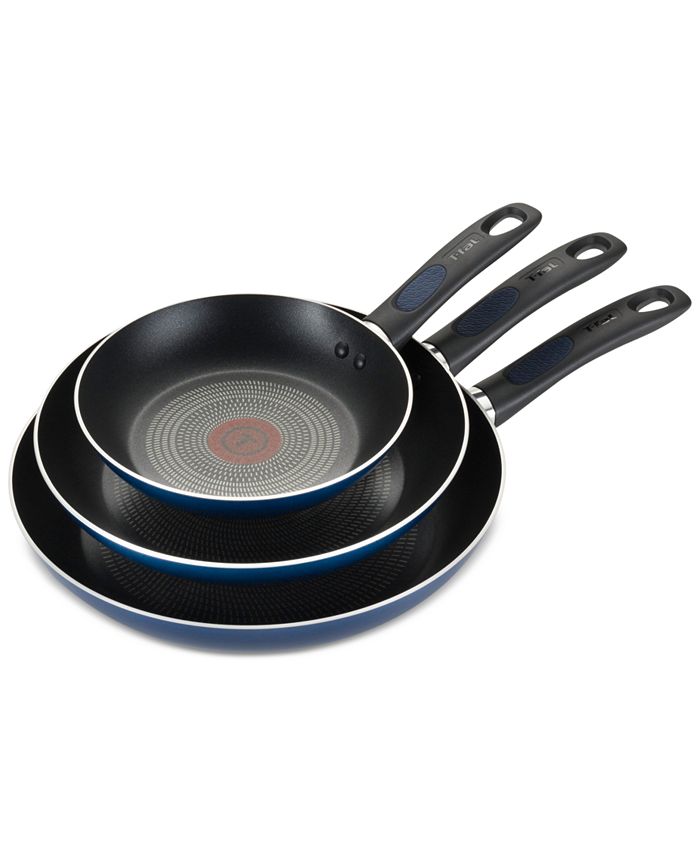 T-Fal 3-Pc. Non-Stick Fry Pan Set - Macy's