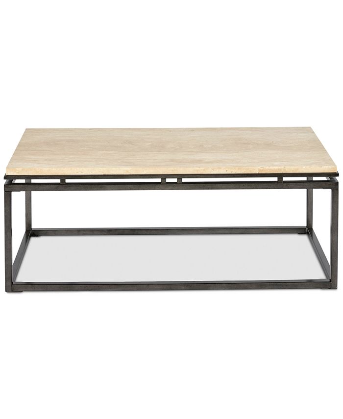 Furniture London Marble Coffee Table - Macy's