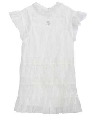 Beautees 2-Pc. Lace Top & Camisole Set, Big Girls - Macy's