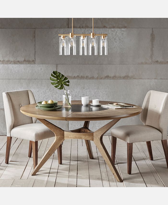 Furniture Metro Round Dining Table, Quick Ship - Macy's