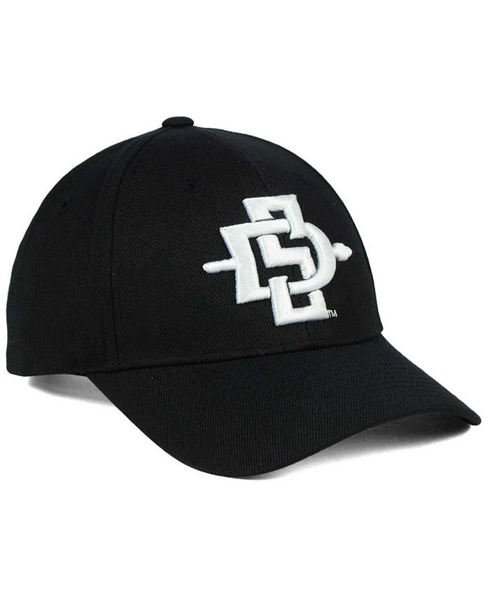 Zephyr San Diego State Aztecs Black & White Competitor Cap - Macy's