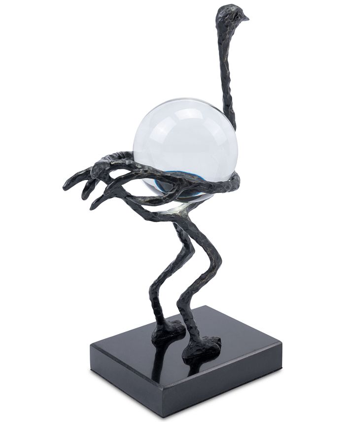 Zuo Ostrich Figurine with Orb - Macy's