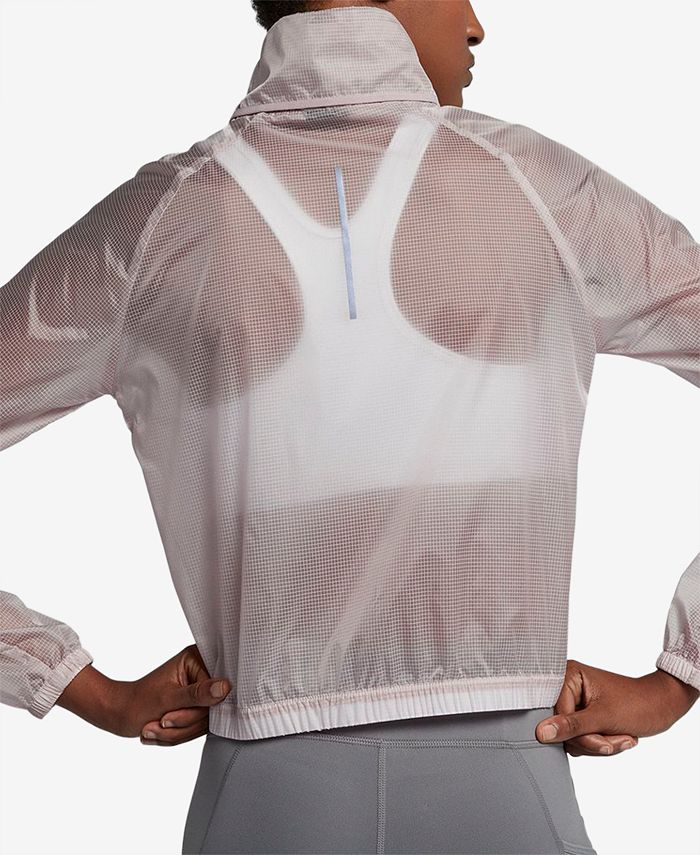 Nike Transparent Running Jacket - Macy's