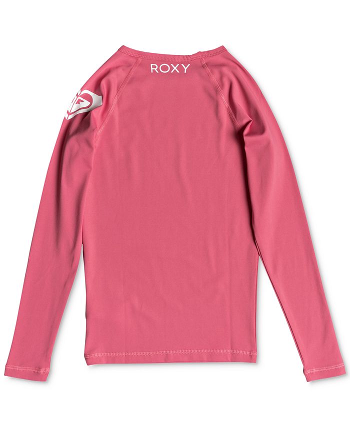 Roxy 1-Pc. Long-Sleeve Rash Guard, Big Girls - Macy's