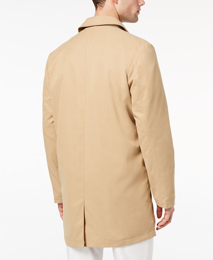 Ryan Seacrest Distinction Men's Slim-Fit Tan Trench Coat, Created for ...
