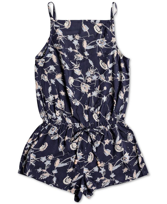 Roxy Beach Days Romper, Big Girls - Macy's