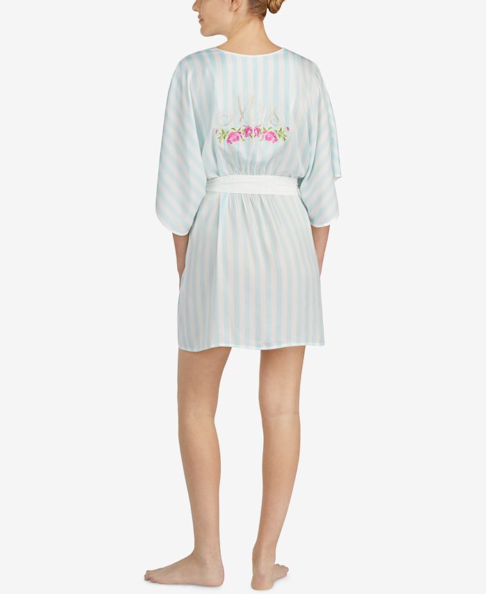Betsey Johnson Kimono-Sleeve Robe - Macy's