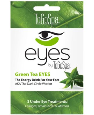 ToGoSpa Green Tea Eyes Collagen Gel Mask, from PUREBEAUTY Salon & Spa ...