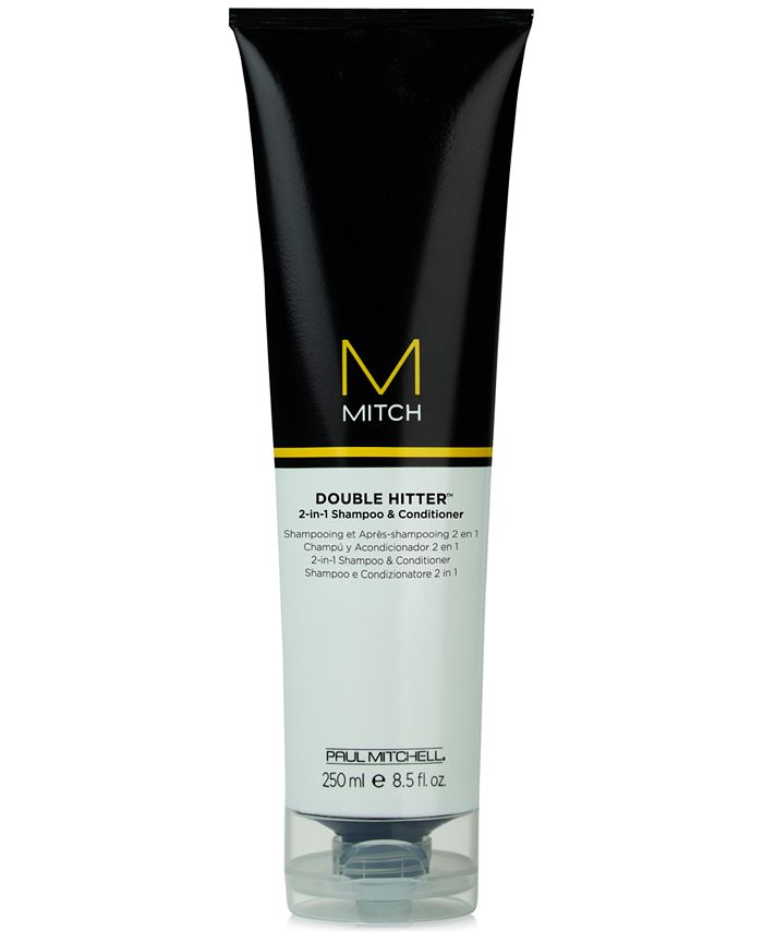 Paul Mitchell Mitch Double Hitter 2-In-1 Shampoo & Conditioner Duo (Two ...