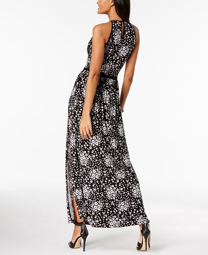 Michael Kors Keyhole Maxi Dress - Macy's