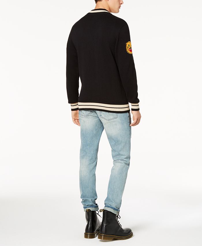 American Rag Men's Varsity Cardigan, Created for Macy's - Macy's