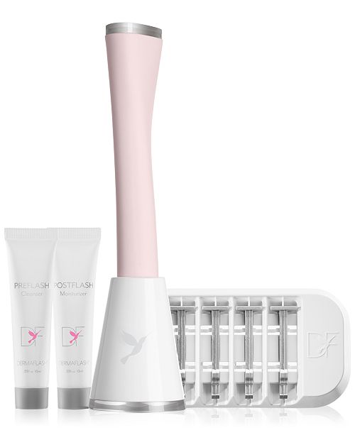 DERMAFLASH 2.0 Luxe Facial Exfoliating Device 5 pc. Set & Reviews ...