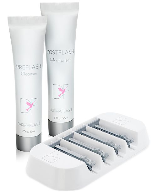 DERMAFLASH 3-Pc. DERMAFLASH 2.0 Luxe Essentials Replenishment Set ...