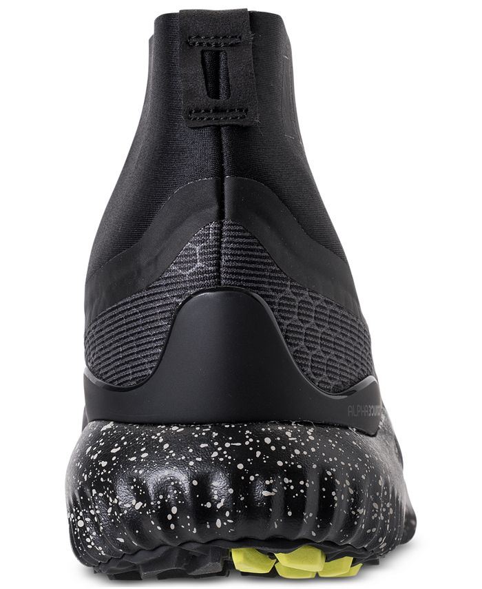adidas Men's AlphaBounce 5.8 Zip Running Sneakers from Finish Line - Macy's