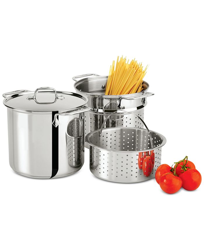 All-Clad 8-Qt. Stainless Steel Multi-Cooker & Reviews - Cookware ...