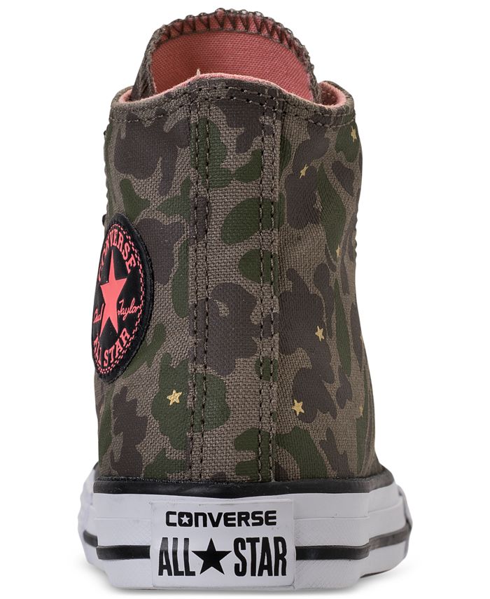 Converse Little Girls' Chuck Taylor All Star Hi Casual Sneakers from ...