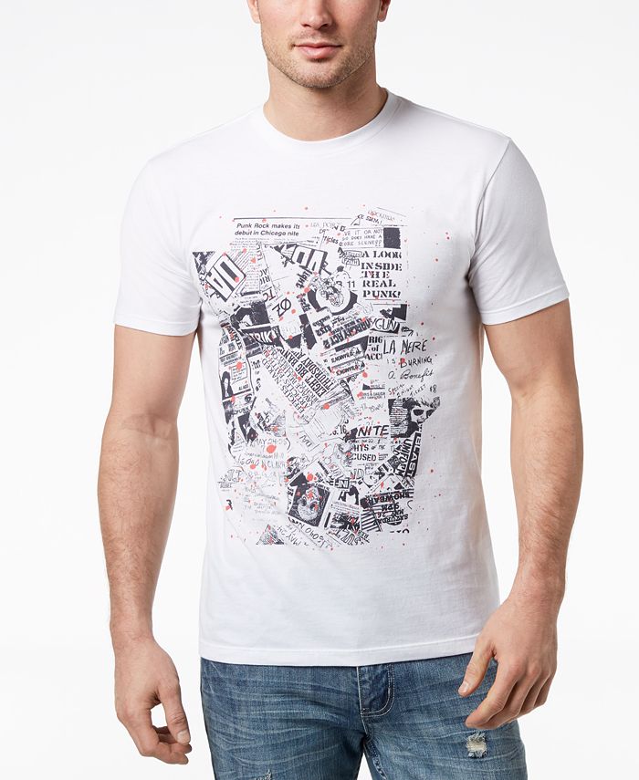 INC International Concepts INC Men's Graphic-Print T-Shirt, Created for ...