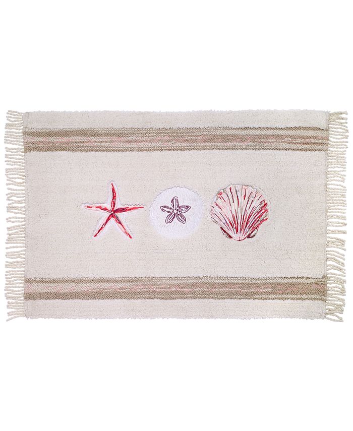 Avanti Coronado Cotton 20" x 30" Embroidered Bath Rug - Macy's