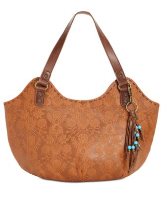 The Sak Indio Leather Extra-Large Satchel - Macy's