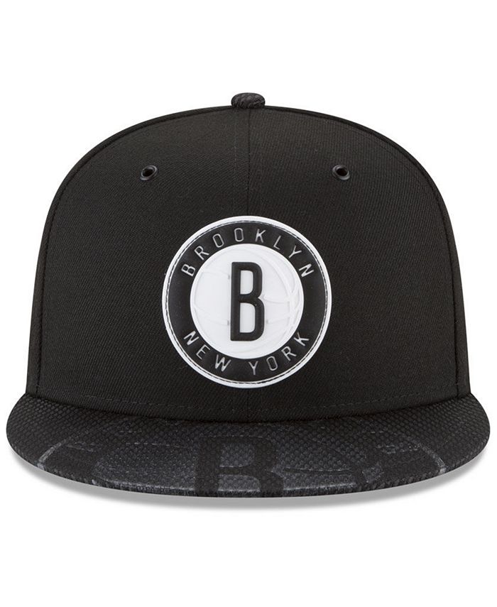 New Era Brooklyn Nets Back 1/2 Series 9FIFTY Snapback Cap - Macy's
