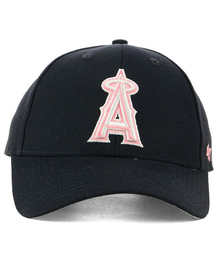 '47 Brand Los Angeles Angels Navy Pink MVP Cap - Macy's