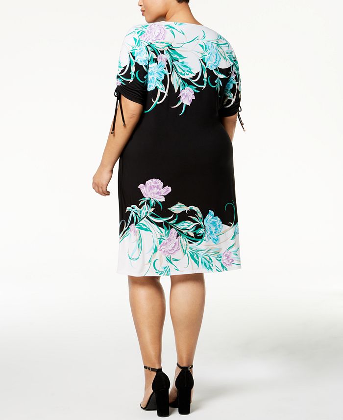 JM Collection Plus Size Embellished Dress, Created for Macy's - Macy's