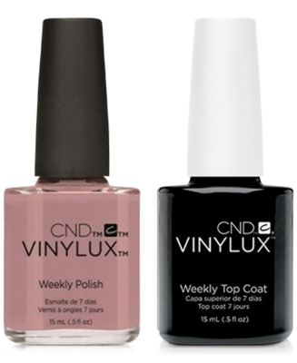 Creative Nail Design Vinylux Field Fox Nail Polish & Top Coat (Two ...