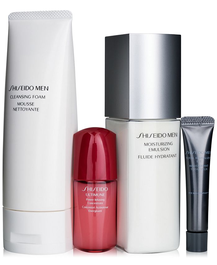 Shiseido 5-Pc. Men's Skincare Essentials Set - Macy's