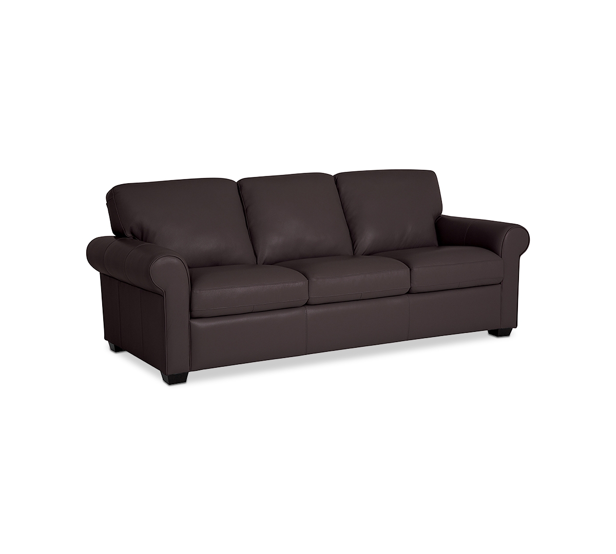 Click here for Orid 84 Leather Roll Arm Sofa  Created for Macys -... prices