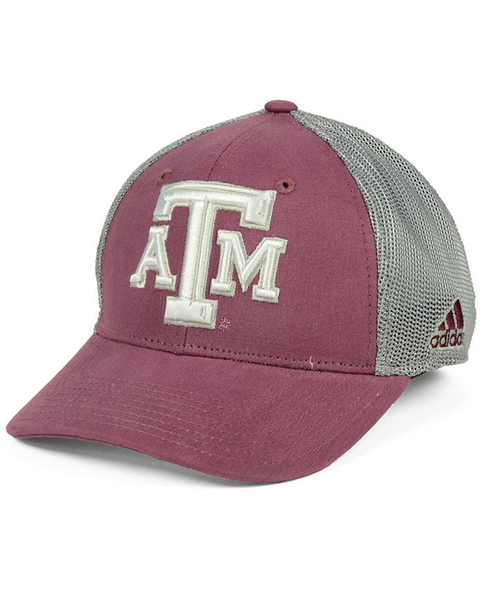 adidas Texas A&M Aggies Heathered Team Flex Cap - Macy's