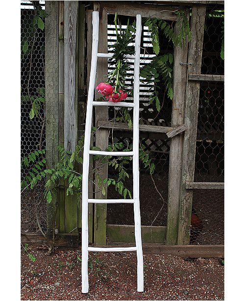 3R Studio Decorative Painted Wood Ladder & Reviews - Macy's