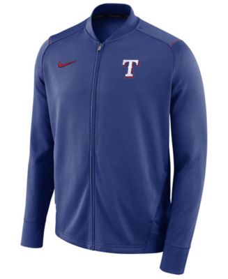 Nike Men's Texas Rangers Dry Knit Track Jacket - Macy's