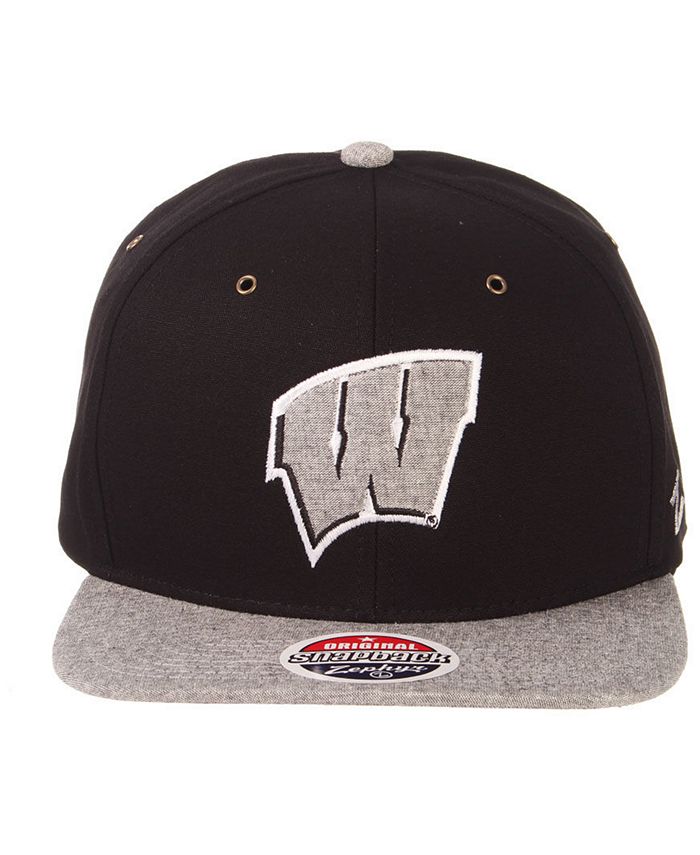 Zephyr Wisconsin Badgers The Boss Snapback Cap - Macy's