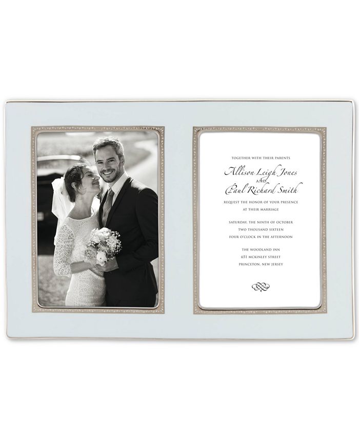 Lenox Westmore Double Invitation Frame - Macy's