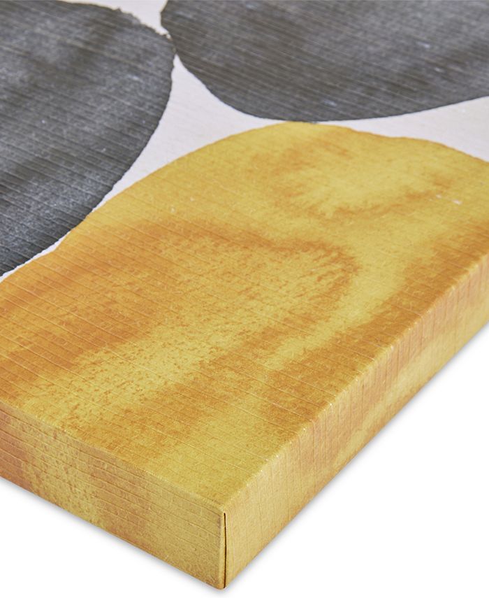 JLA Home INK+IVY Amber Puzzle Gel-Coated Canvas Print - Macy's